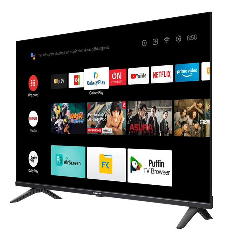 Android tivi Asanzo 32 inch 32E8